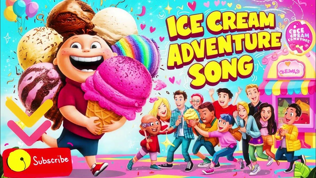 Ice Cream Adventure Song | Fun Kids Song about Ice Cream & Friends # ...