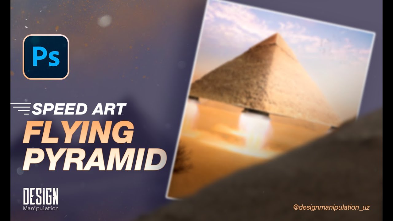FLYING PYRAMID , Speed Art - YouTube