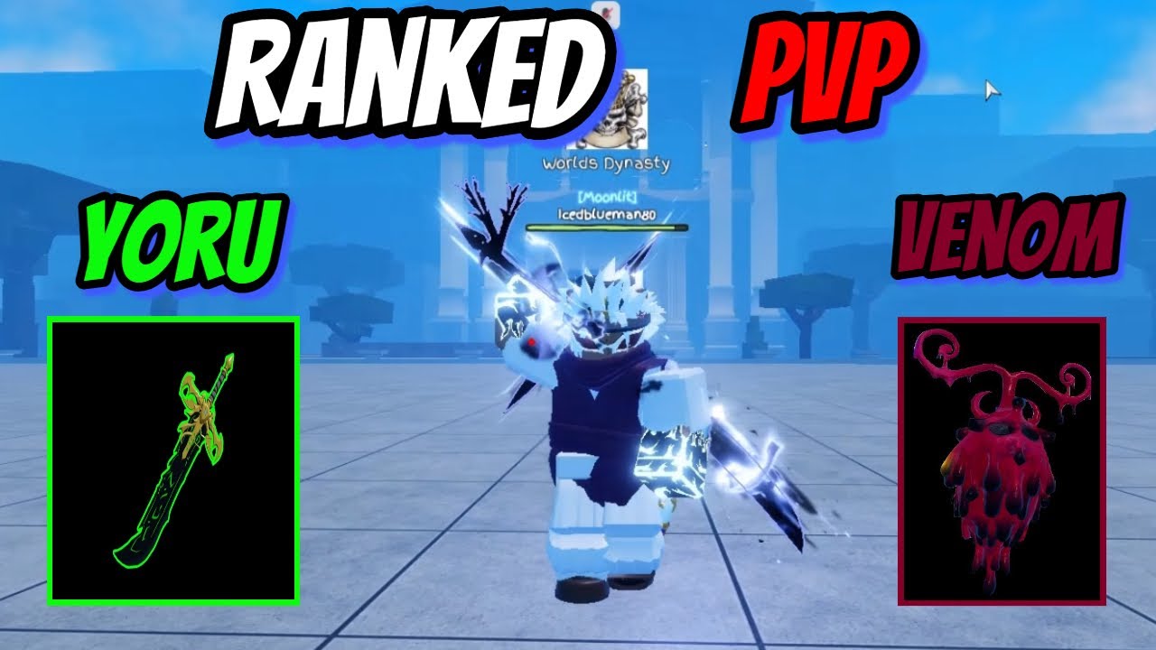[Gpo] Ranked Pvp With Venom+Dark Blade - YouTube