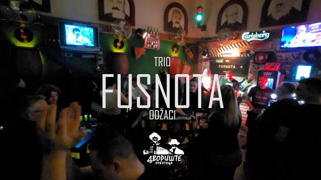 Trio Fusnota Odzaci @ txe Dvoriste Subotica - YouTube