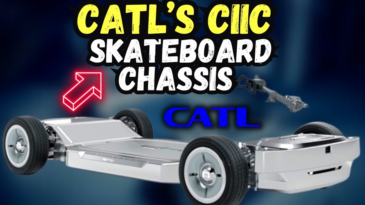 Catls Ciic Skateboard Chassis Drives Without Body Installed Youtube
