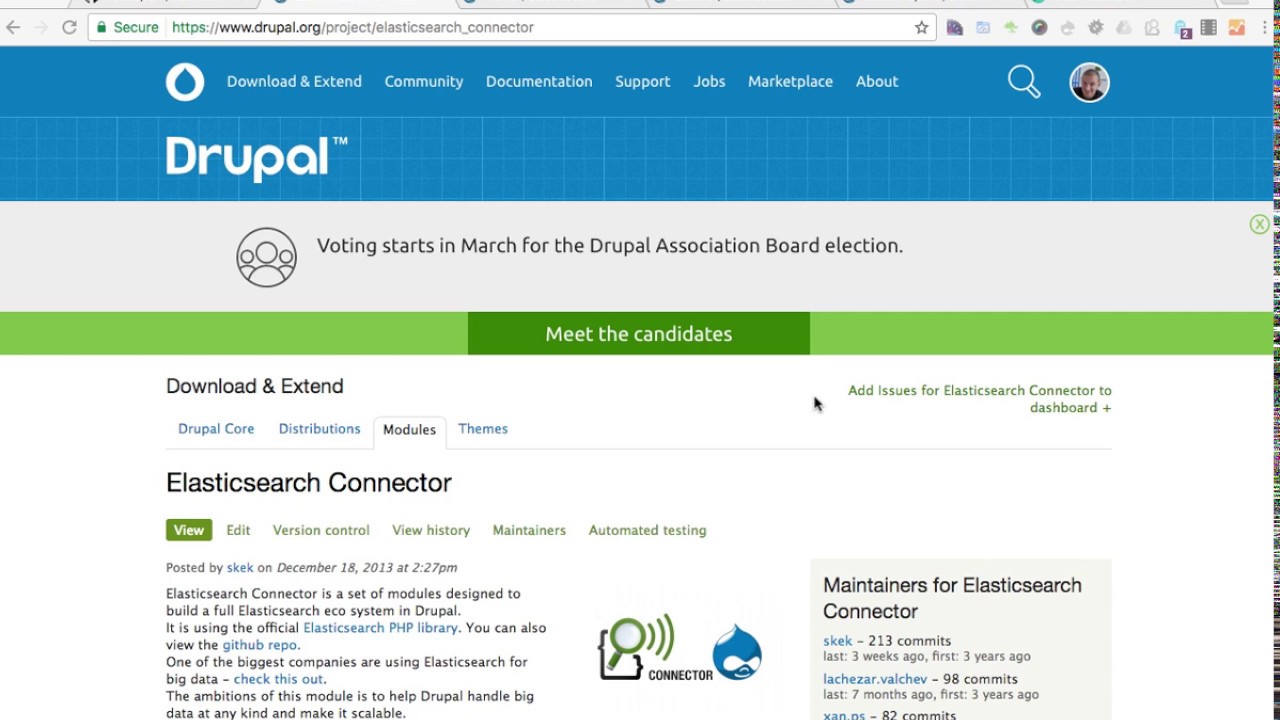Initial Setup Of Elasticsearch Connector Module For Drupal 8 Youtube 3905
