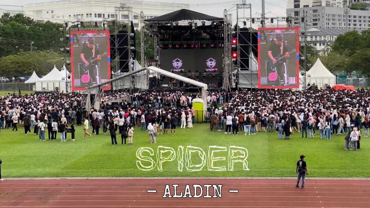 SPIDER - ALADIN , FESTIVAL AKU MUZIK & KAMU 2023 , @ KOMPLEKS SUKAN ...