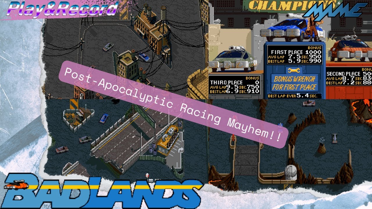 Badlands (MAME) Gameplay Non Commentary - YouTube