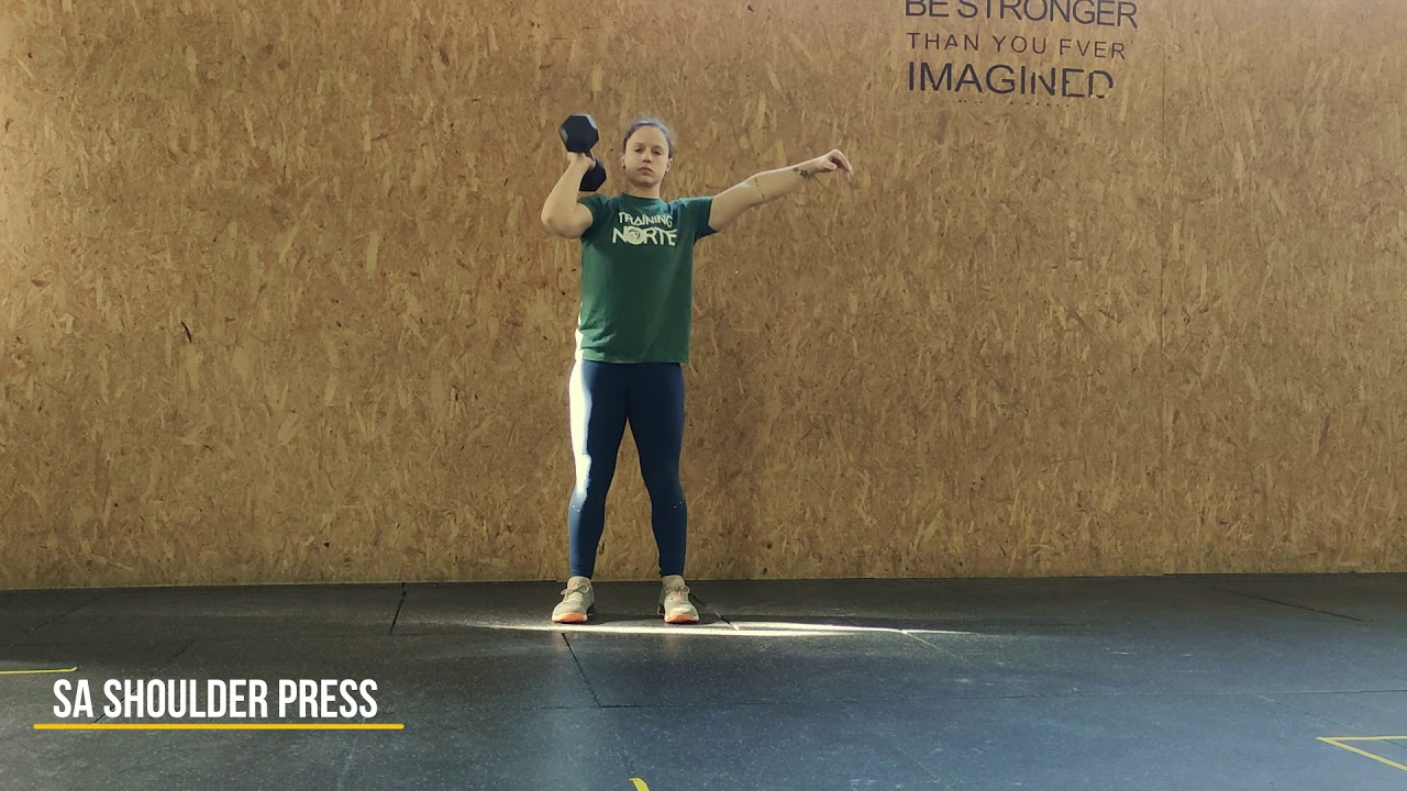 SA DB SHOULDER PRESS - YouTube
