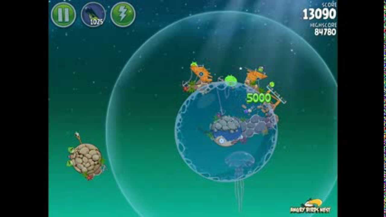 Angry Birds Space Pig Dipper 6-27 Walkthrough 3-Star - YouTube