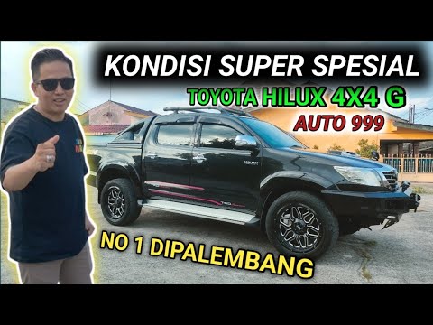 HARGA MAHAL TOYOTA HILUX G SOLAR 4X4 TAHUN 2012 KM 50RB|MOBIL BEKAS ...