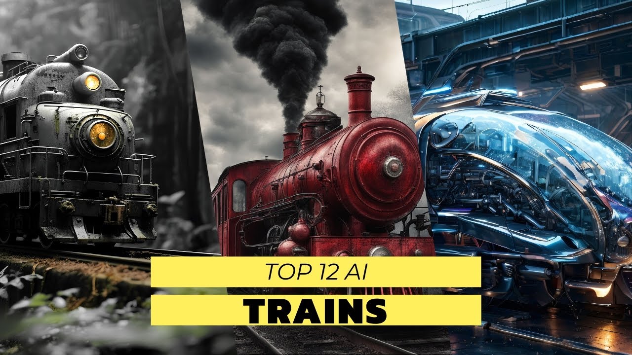 AI Trains Futuristic and Vintage - YouTube