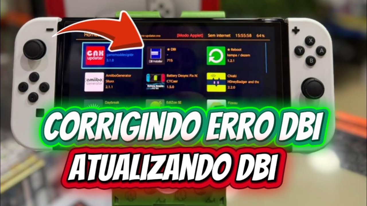 Como CORRIGIR ERROS no DBI + ATUALIZAÇÃO DBI no Nintendo Switch PASSO A ...