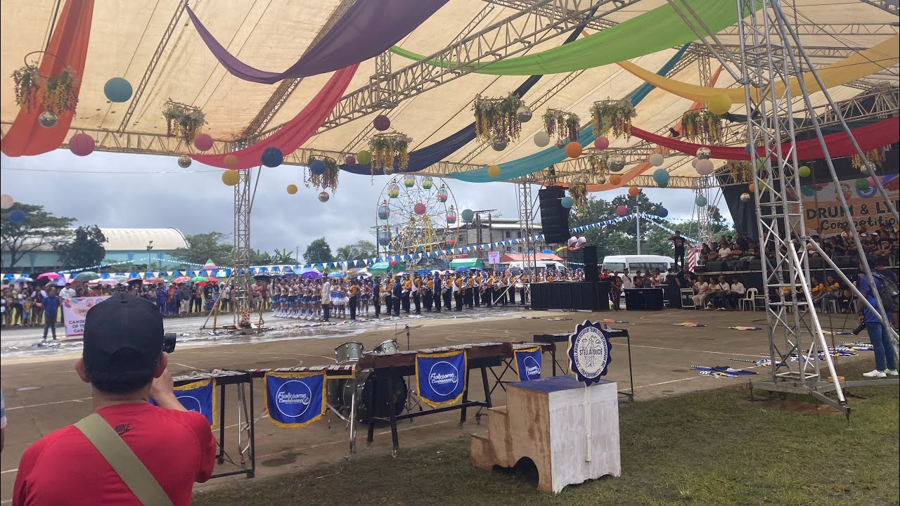 The battle of the Band Drum &LYRE CORPS 2023 Dagkot festival Candelaria ...