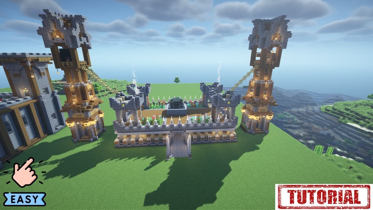 Minecraft: How to Build a CASTLE | Minecraft Building Ideas (How to ...
