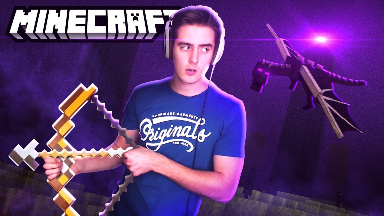 Denis Sucks At Minecraft - Episode 31 (FIGHTING THE ENDER DRAGON ...