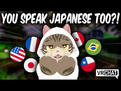 Meeting A Japanese Polyglot On VRChat!!