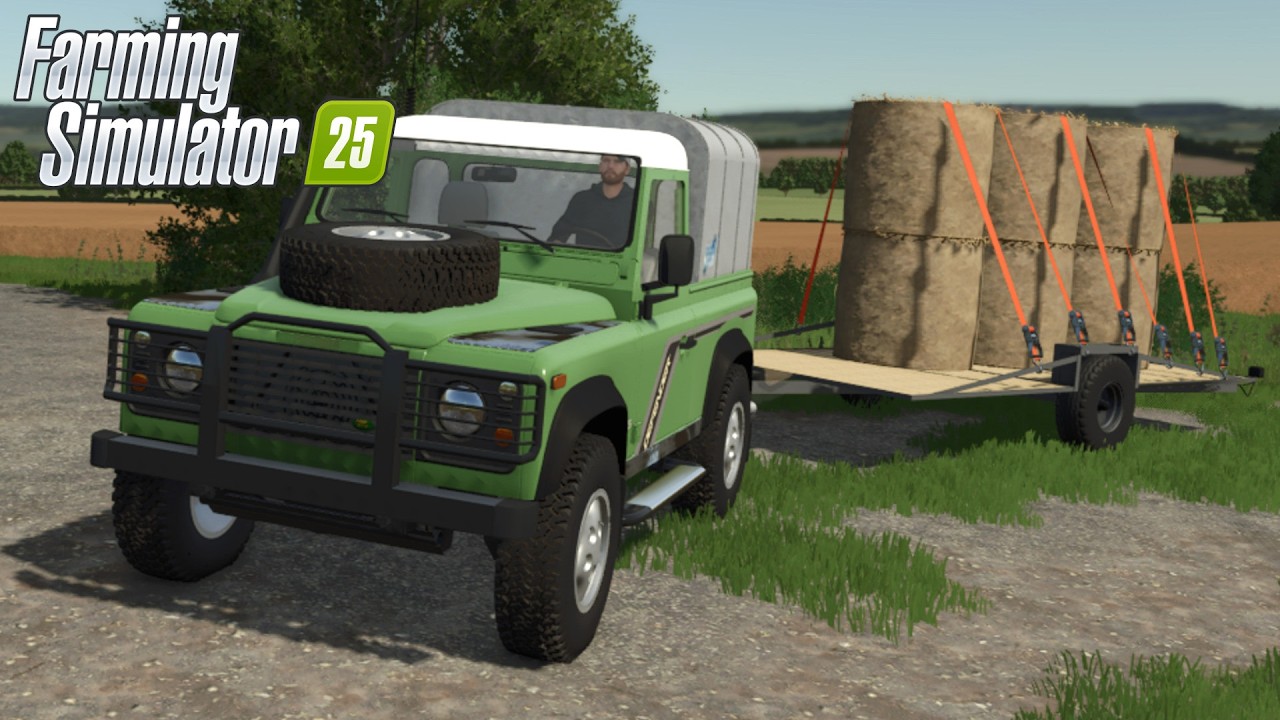 FS25 - Land Rover Defender Td5 - NEW CAR MOD for Farming Simulator 2025 ...