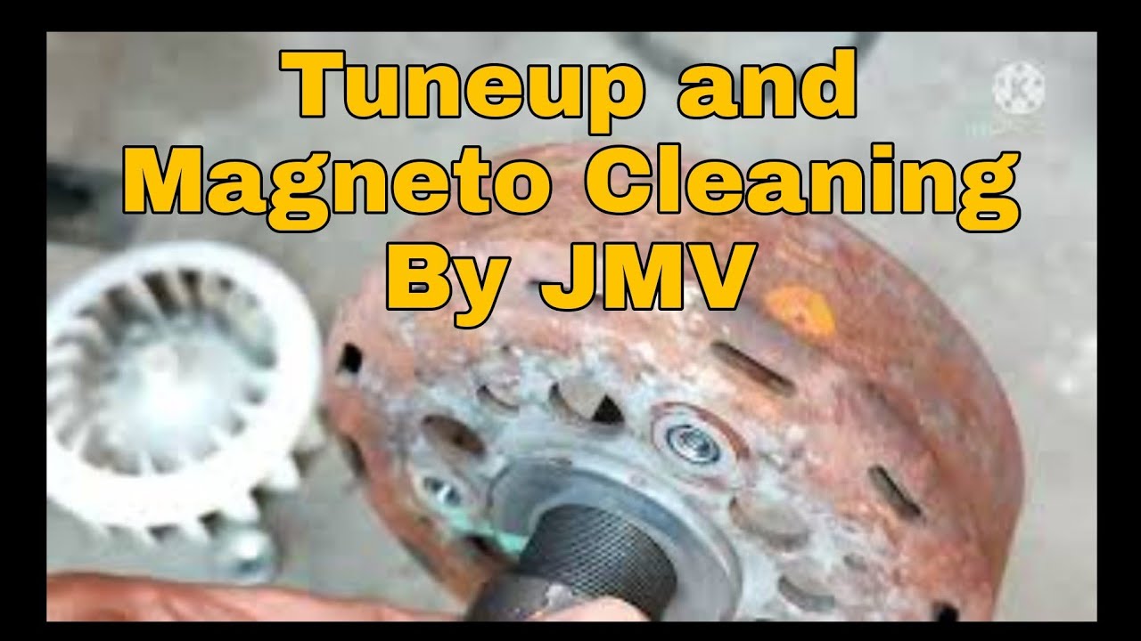 Honda beat fi v2 tuneup and Magneto Cleaning - YouTube
