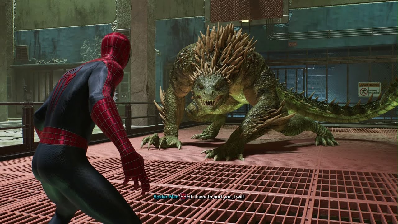 Marvel's Spider Man SPIDERMAN VS LIZARD (THE AMAZING SPIDERMAN 2 SUIT ...