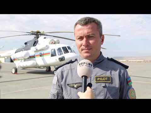 FHN-nin Aviasiya Dəstəsinin iş prosesi