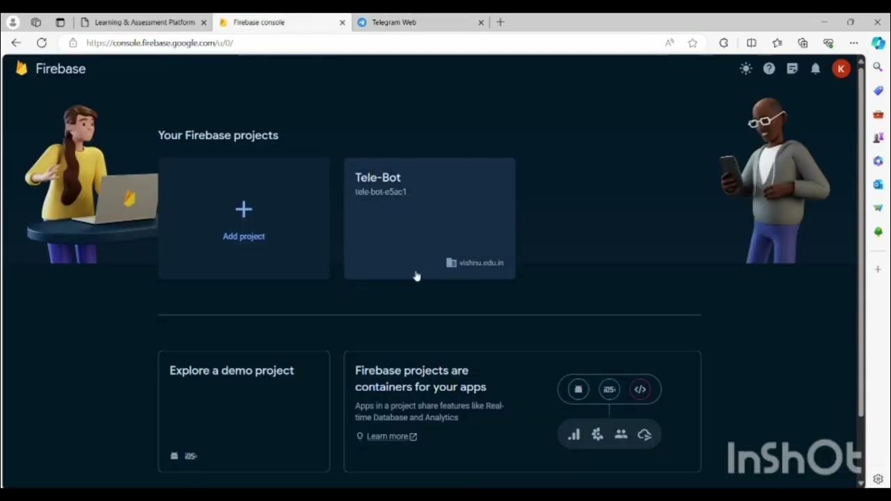 Creating a simple - Telegram Bot linked with external API and having firebase - YouTube