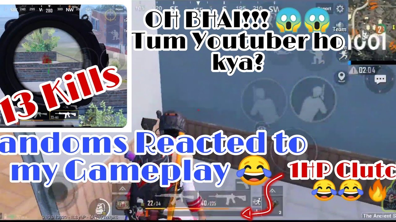 PUBG mobile INTENSE Gameplay (13 Kills) - YouTube