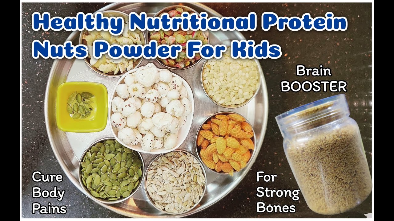 Brain Booster Healthy Nutritional Nuts Powder | 💪 Protein Powder ...