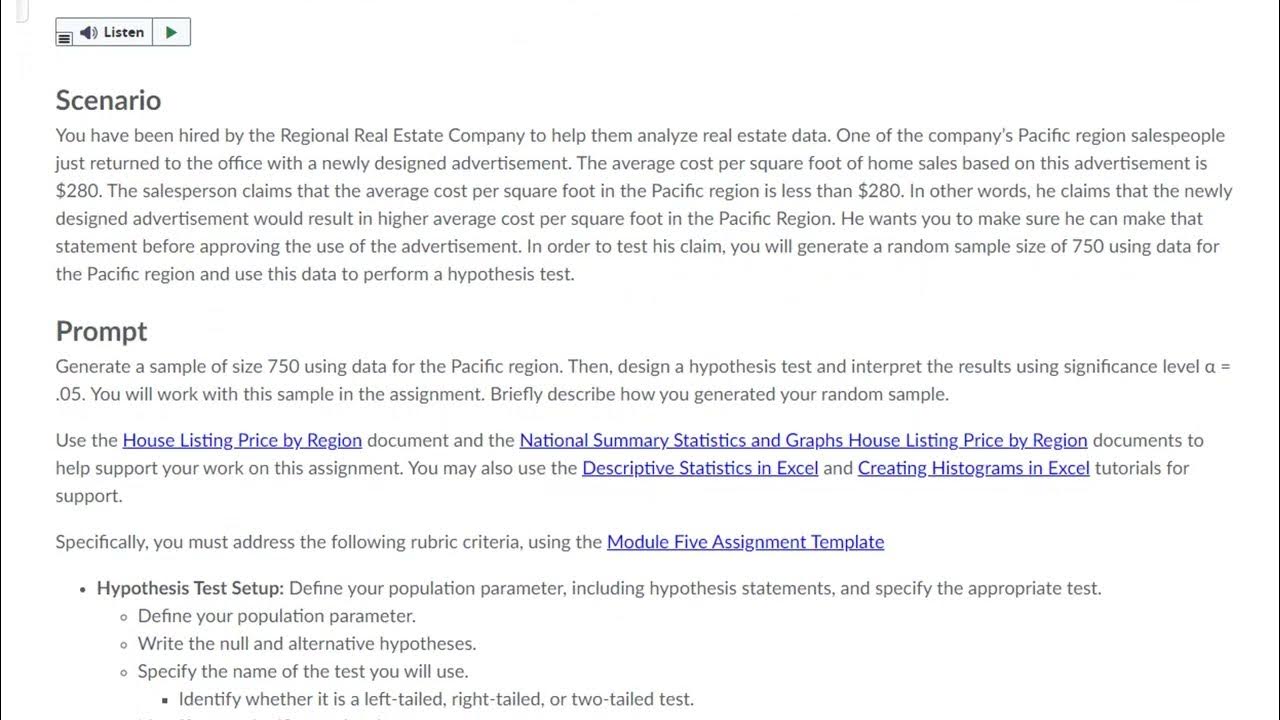 MAT240 - Module 5 Assignment - YouTube