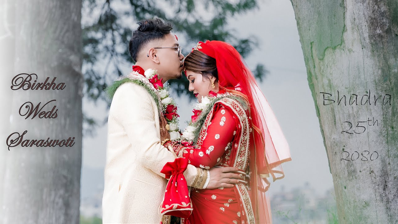 Saraswoti & Birkha Wedding Highlight || Shuva Saait || Wedding ...