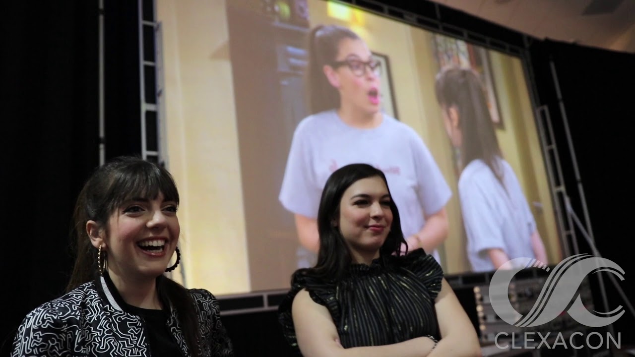 ODAAT Behind the Scenes with Isabella and Sheridan - YouTube