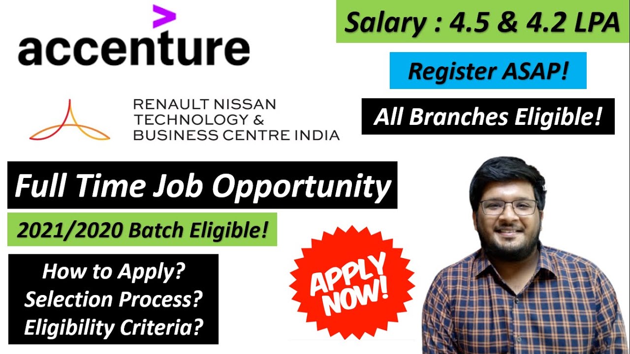 Accenture Renault Nissan Off Campus 2021 2020 Jobs For Freshers accenture-renault-nissan-off-campus-2021-2020-jobs-for-freshers