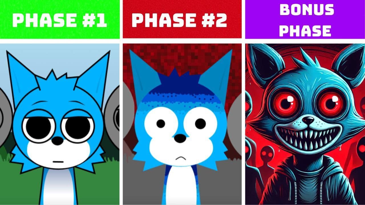 Phase 1 VS Phase 2 VS Bonus Phase in Incredibox Sprunki Retake OC ...