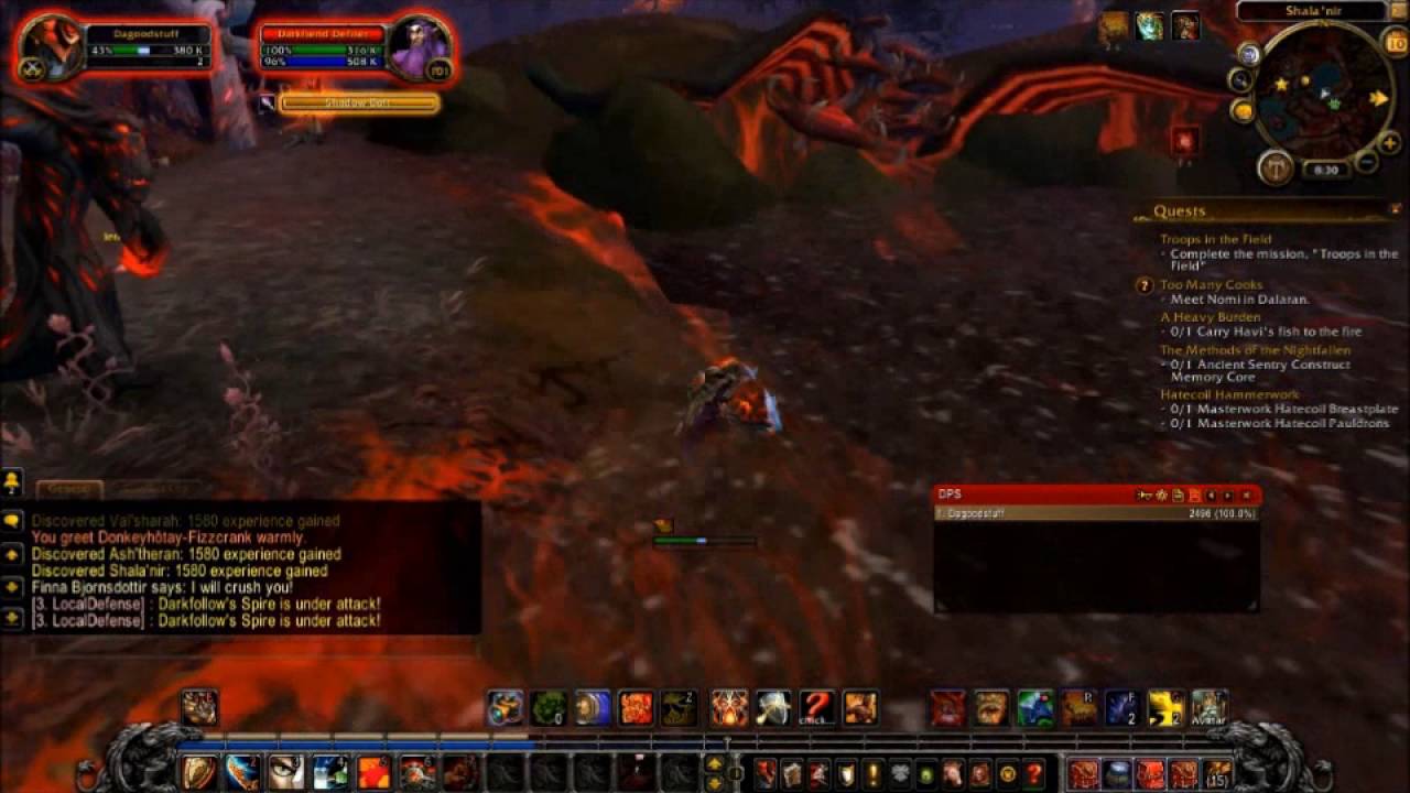 (WoW Legion) I brought the heavy fish from Stormheim to Aszuna - YouTube