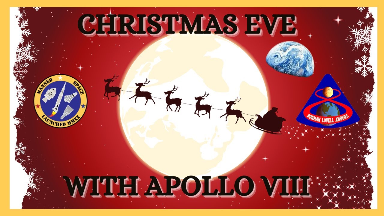 Merry Christmas From Manned Space! | Apollo 8 Christmas Greeting - YouTube