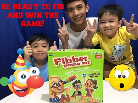 FIBBER GAME SET - YouTube