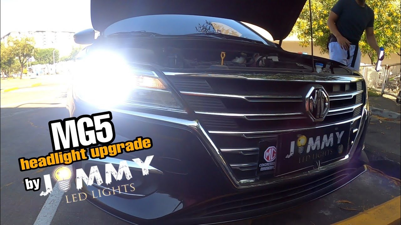 MG5 Headlight upgrade to Led Lights | Jimmy Led Lights | Blackrider ...