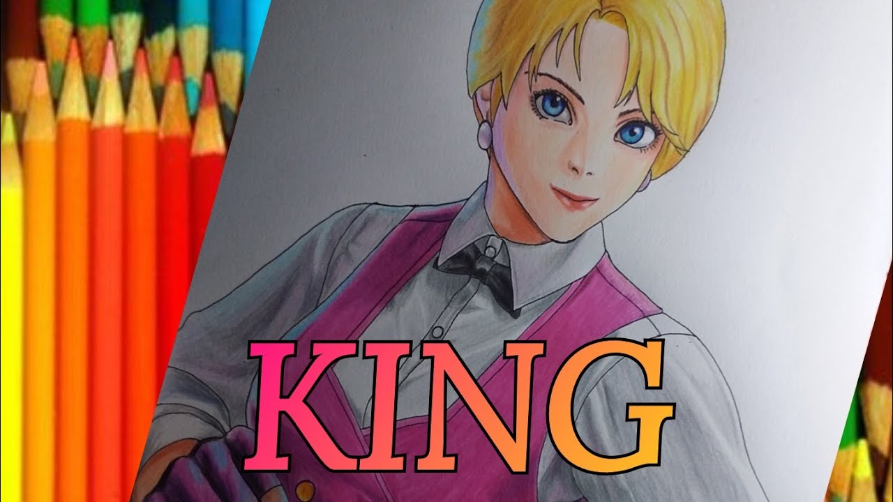 DRAWING KING (THE KING OF FIGTHER) - YouTube