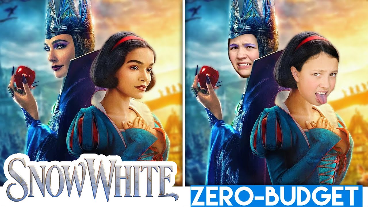 SNOW WHITE With ZERO BUDGET! Disney MOVIE PARODY By KJAR Crew! - YouTube