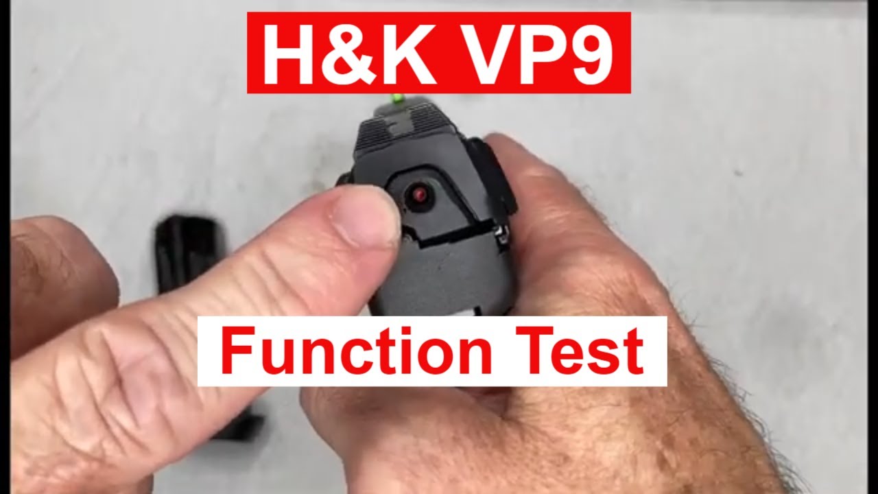 H&K VP9 and VP9SK Function & Safety Check - YouTube