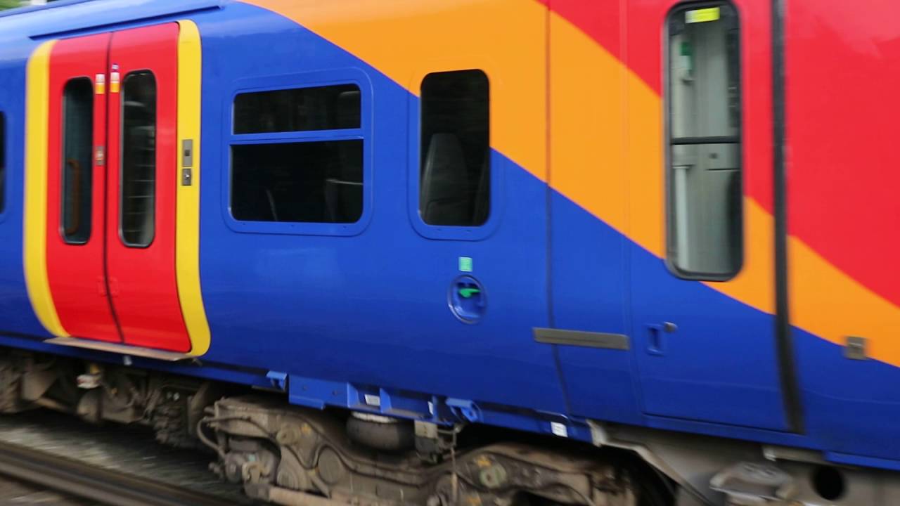 SWT Class 458/5's at Ashford - YouTube