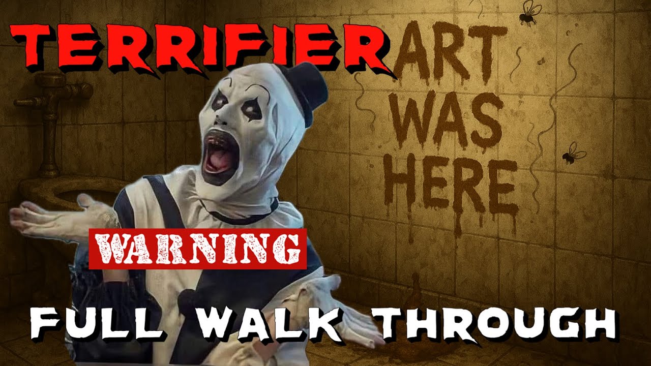 Terrifier Full Walk Through. Almost Threw Up ! Halloween Horror Nights ...