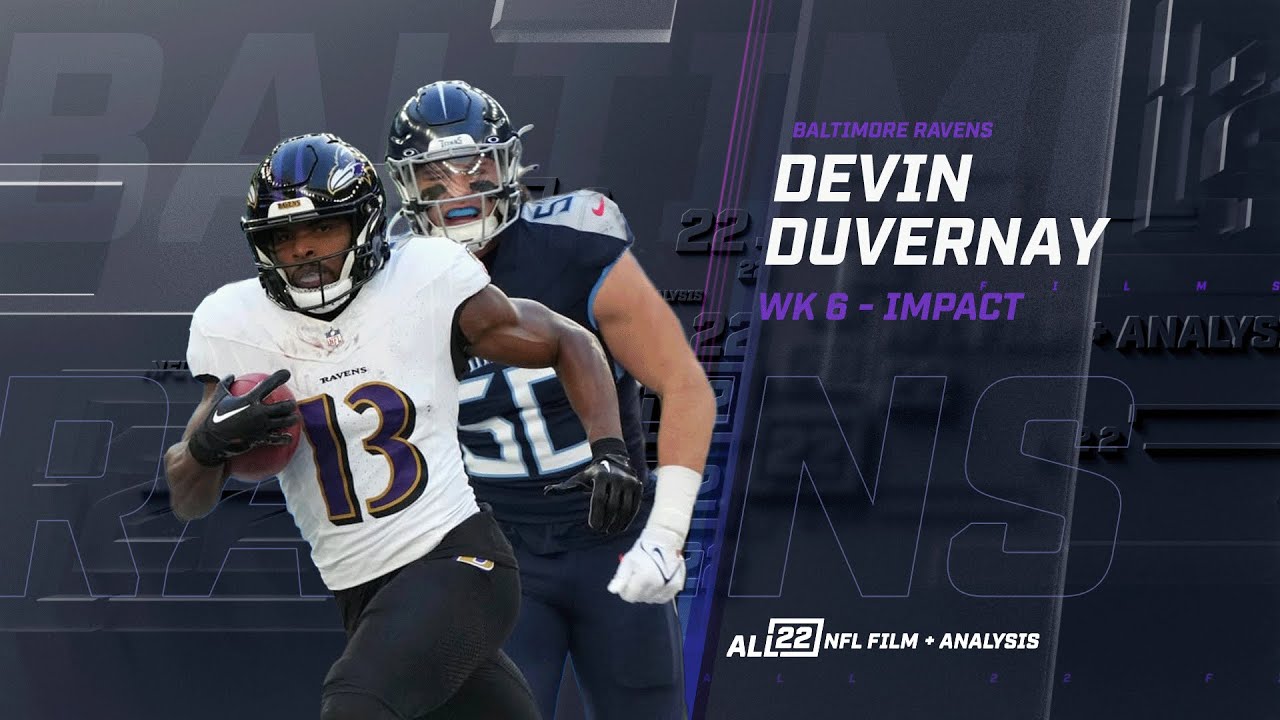 DEVIN DUVERNAY'S WK 6 IMPACT - FILM STUDY OF THE RAVENS VERSATILE ...