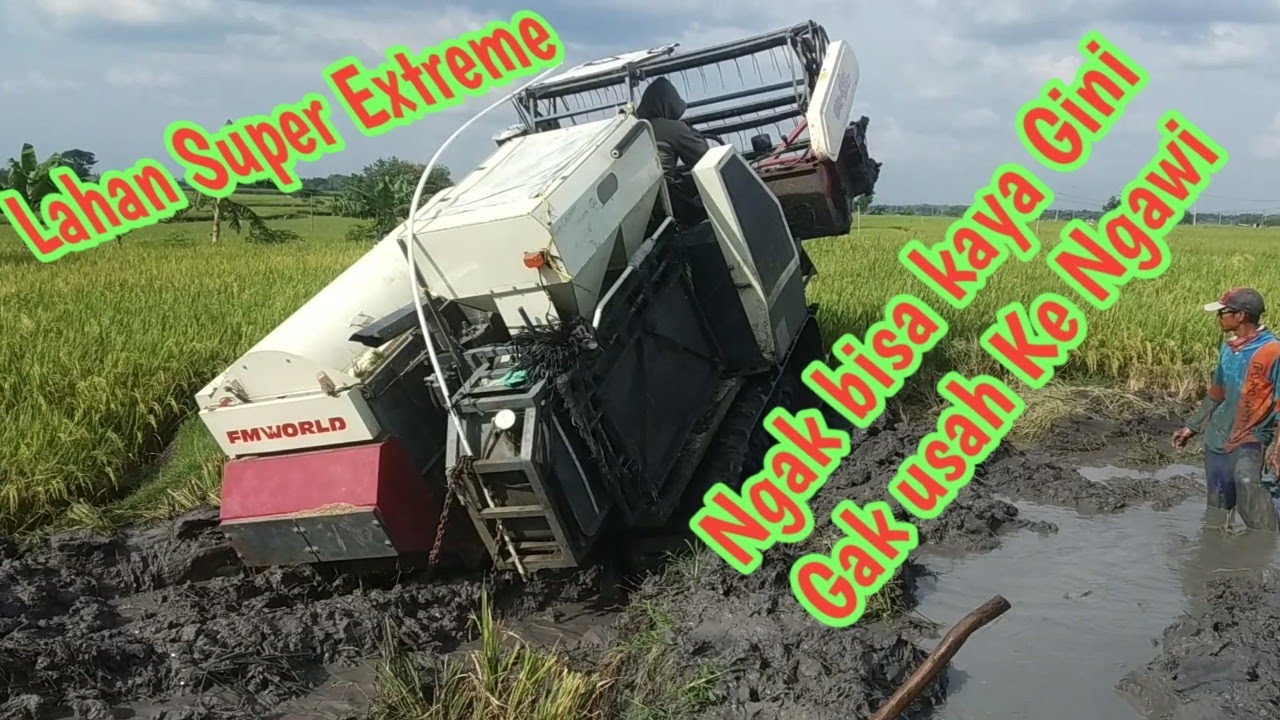 COMBINE MAXXI BIMO 102 DI LAHAN SUPER EXTREME - YouTube