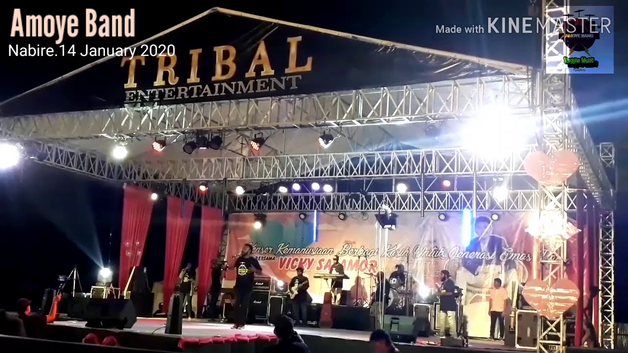 AMOYE BAND . ANAK JALANAN . KONSER KEMANUSIAAN NABIRE 2020 - YouTube