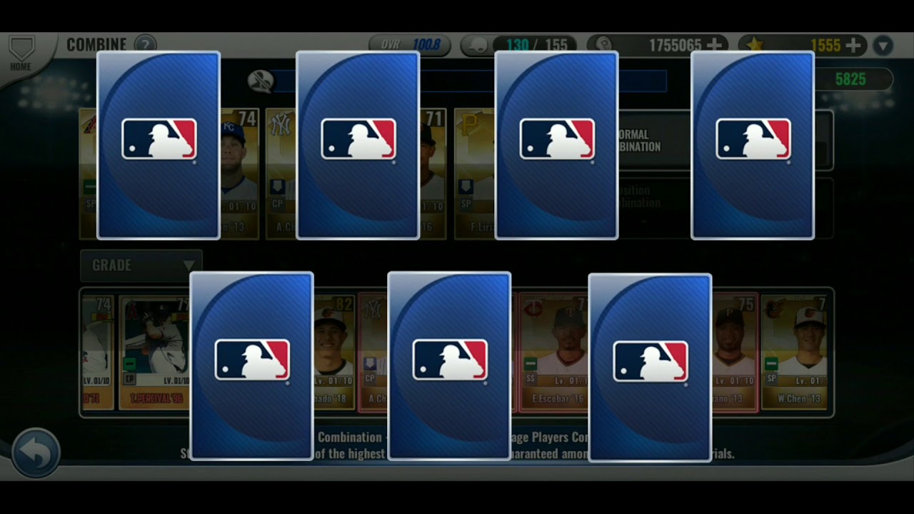9 Innings MLB Card Combinations 50! - YouTube