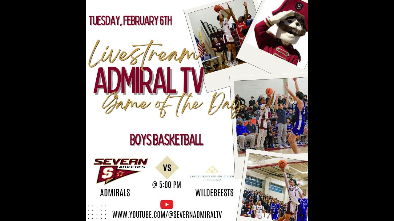 Varsity Boys Basketball vs. Sandy Spring Friends (2/6/24) - YouTube