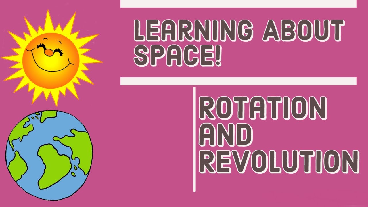 ROTATION AND REVOLUTION FOR KIDS| ROTATION IN JUST 1 MIN. - YouTube