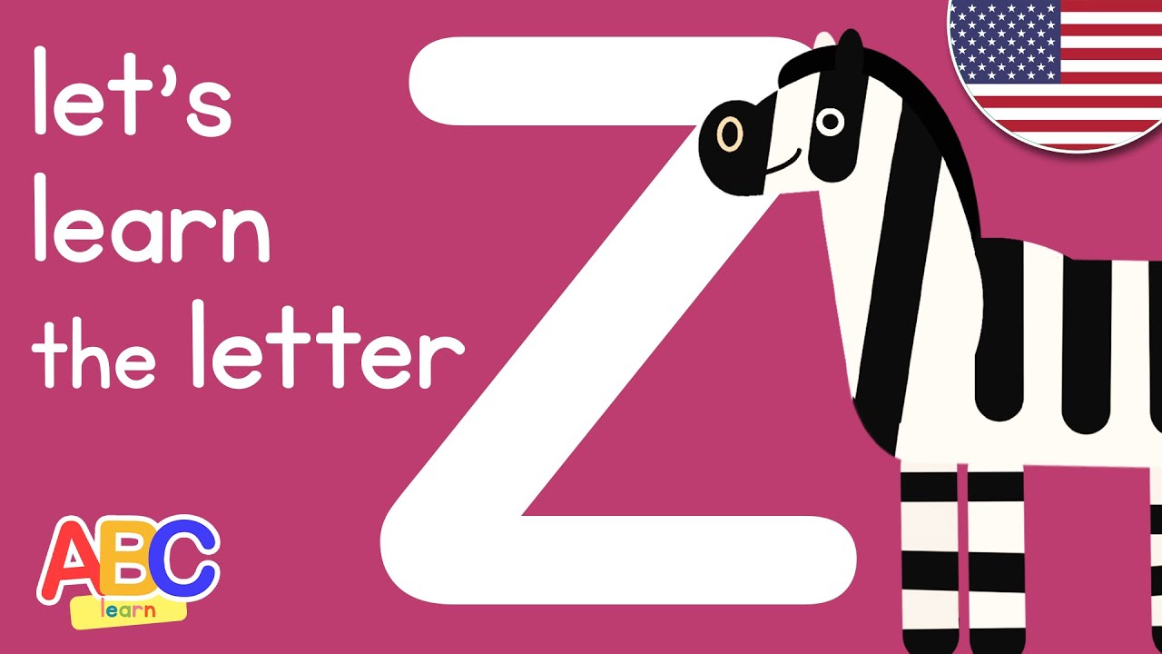 Let's learn the letter Z - ABC Learn Alphabet Kids - YouTube