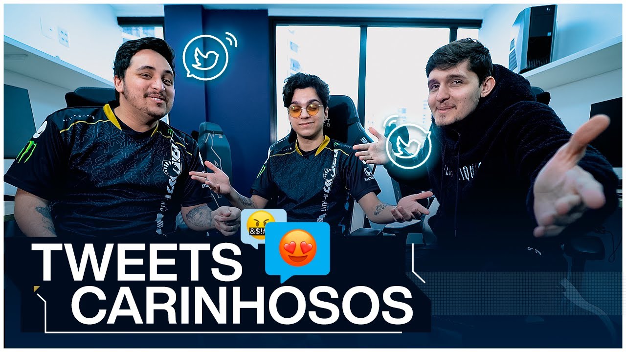 TEAM LIQUID R6 LENDO TWEETS "CARINHOSOS" 😰 - YouTube