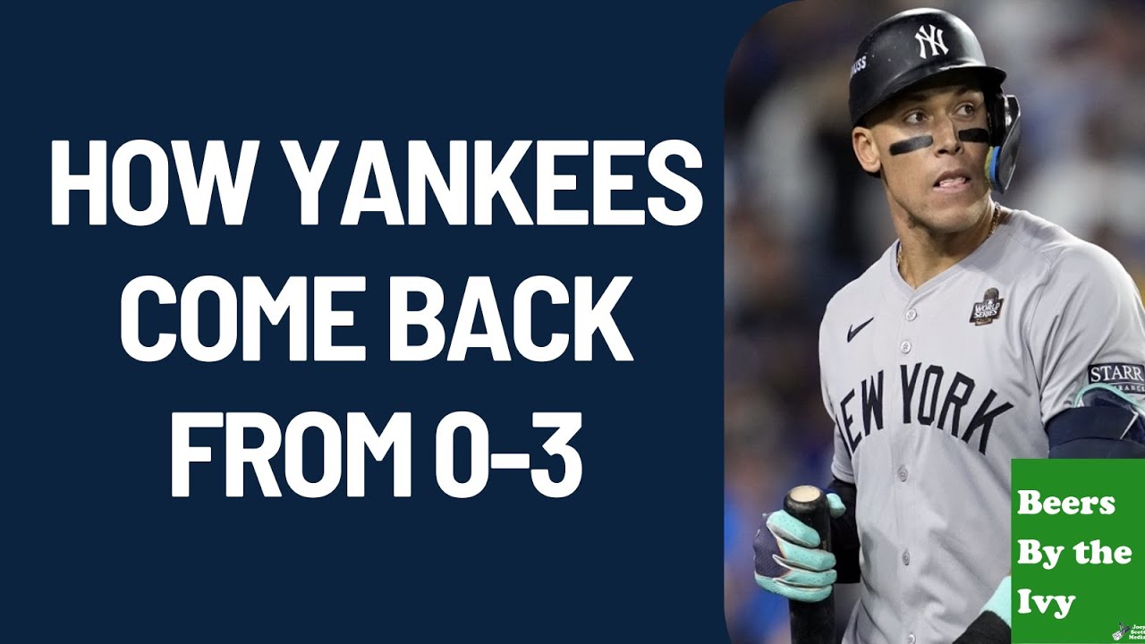 How Yankees Can Come Back 0-3 To Win World Series | #worldseries - YouTube