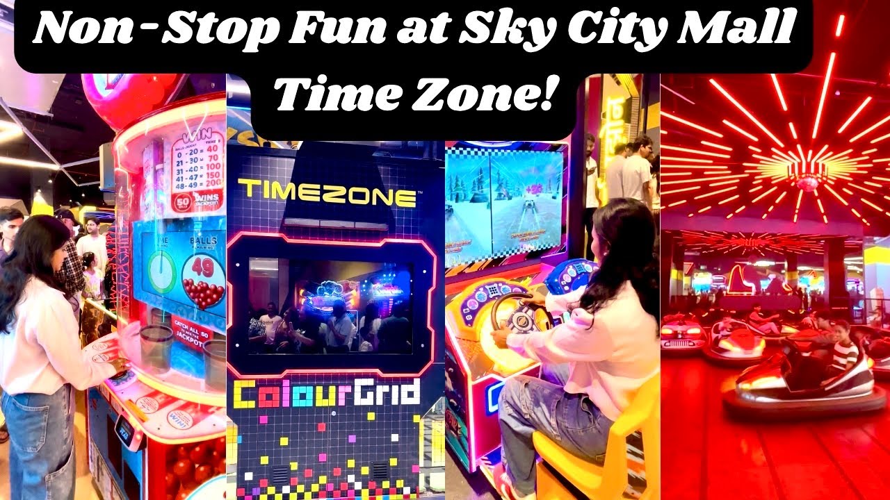 Time Zone in Sky City Mall Borivali | Sky City Mall Borivali Game Zone ...