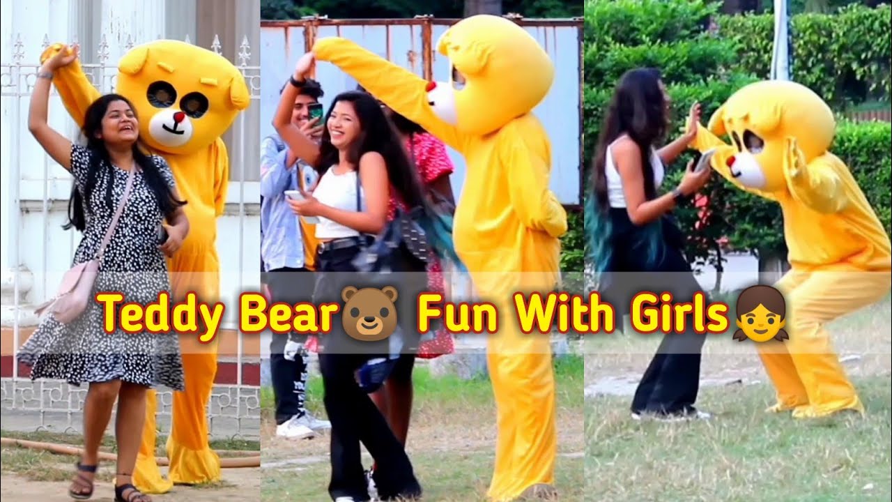 Teddy Bear🐻 Fun With Girls👧 || Teddy Buddy - YouTube