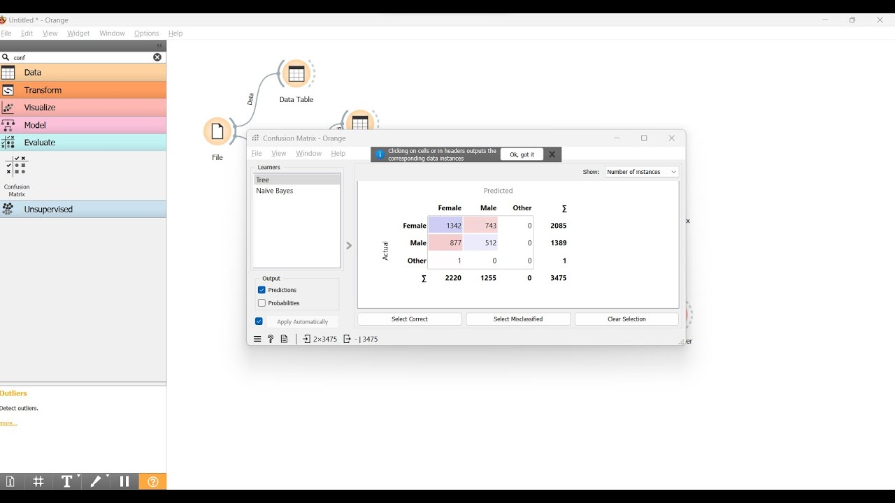 DATA MINING CLASSIFICATION WITH ORANGE || STROKE PREDICTION - YouTube